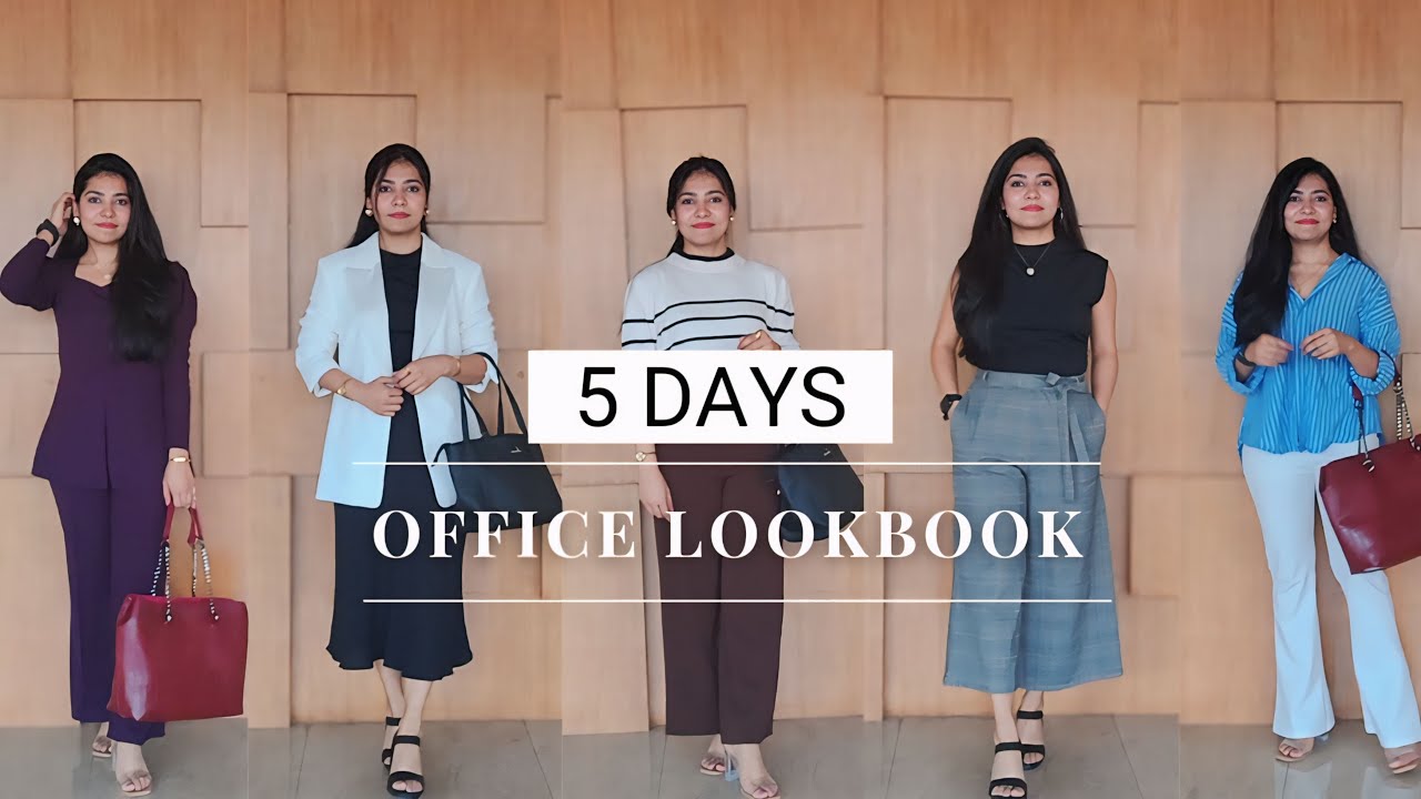OFFICE LOOKBOOK | Professional Outfit Ideas! - YouTube