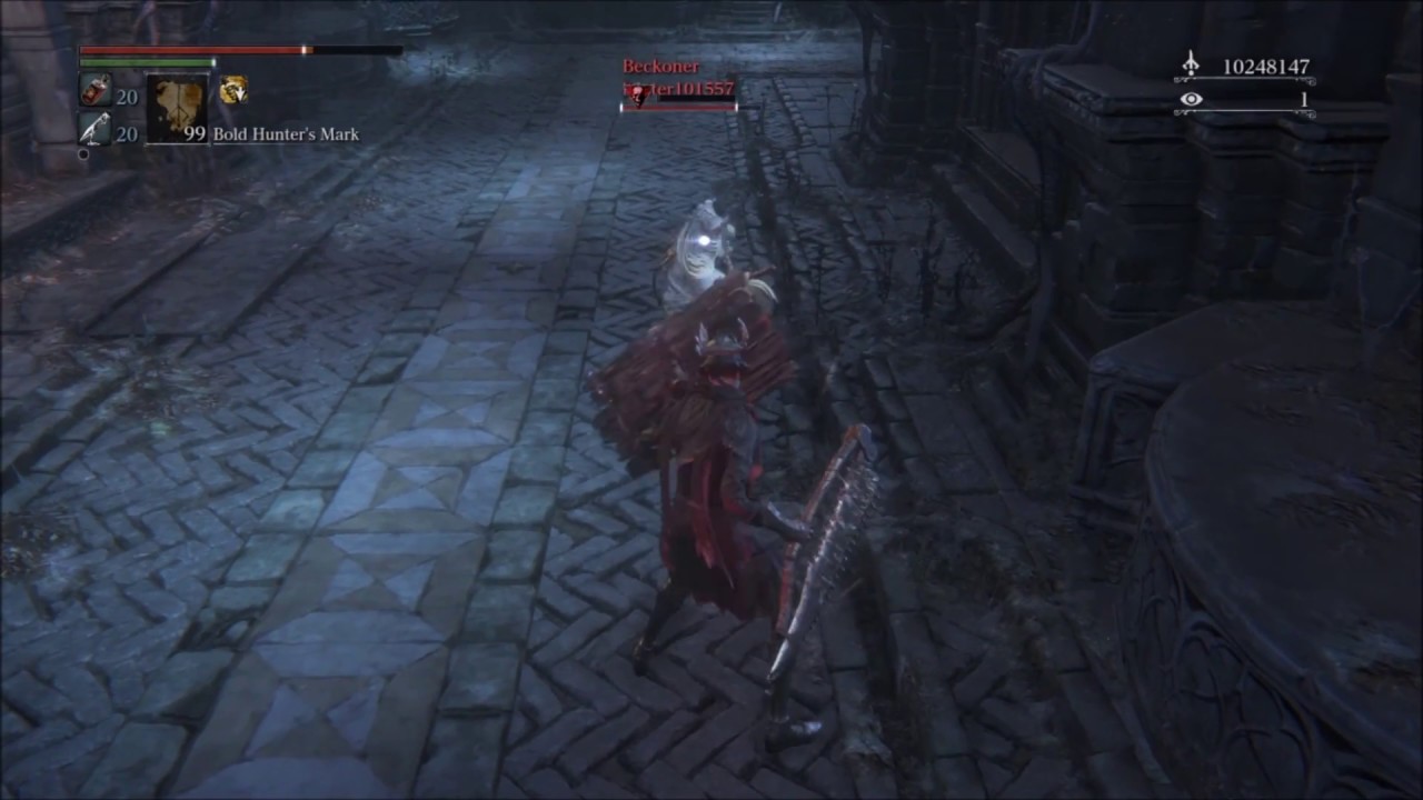 bloodborne pvp / wooden shield vs. loch shield - YouTube