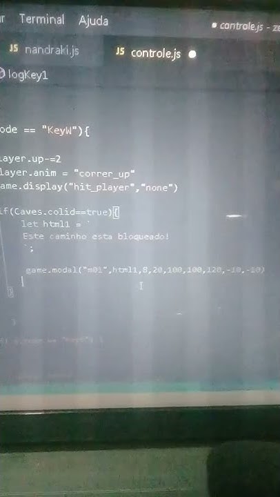 Codigo do caixa de texto de npc feito em javascript na engine Nandraki.js - YouTube