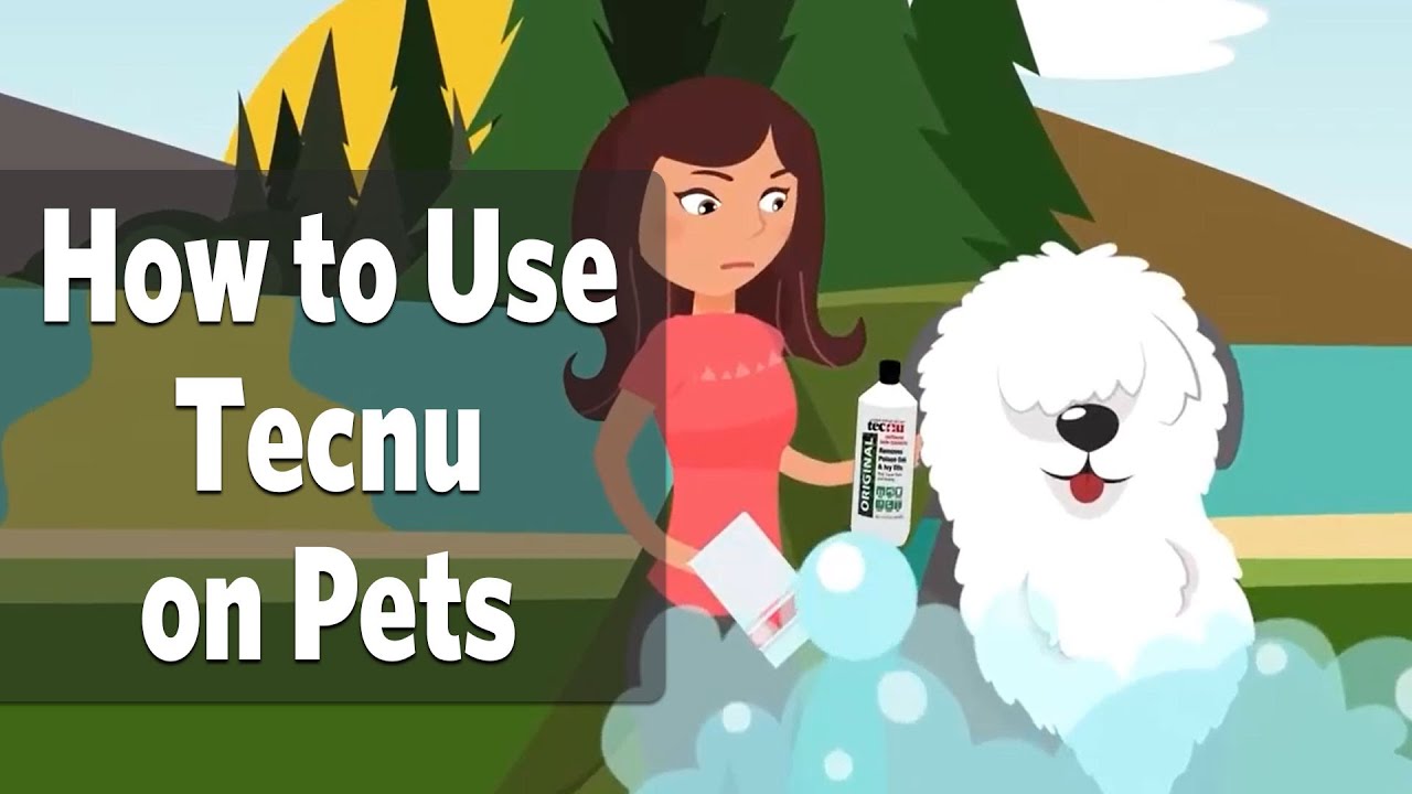 How to use Tecnu Original on Pets - YouTube