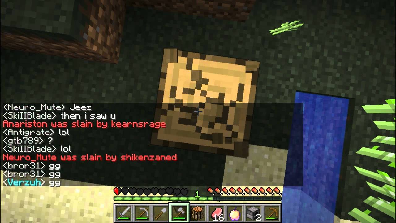 Sep 30 UHC - start with 0.5 hearts, enchanted golden apple - YouTube