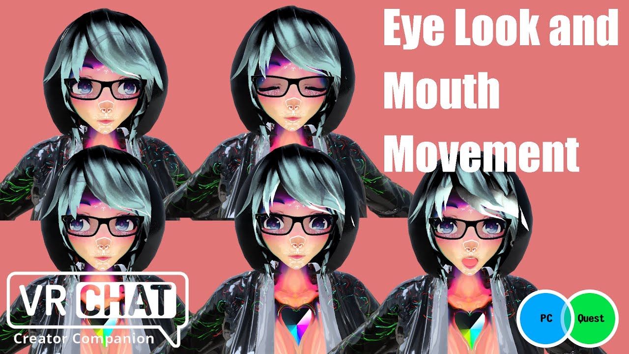 How to setup Eye Look and Mouth Movement - VRChat 3.0 Avatars Beginner Unity Tutorial - YouTube