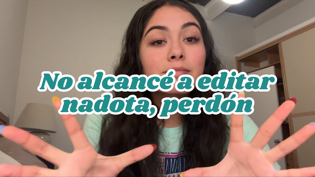 No alcancé a editar nadota - YouTube