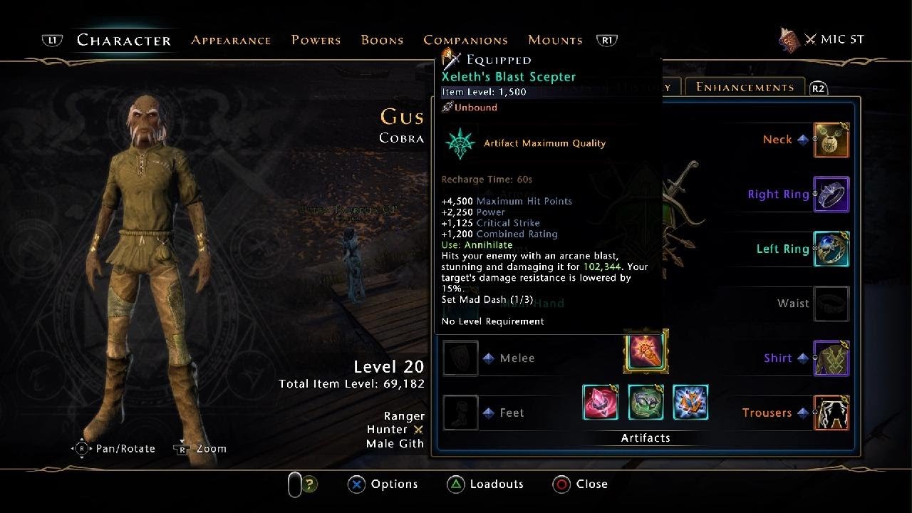 Neverwinter Do Xeleth's Blast Sceptor and Halaster Blast Sceptor Stack ...