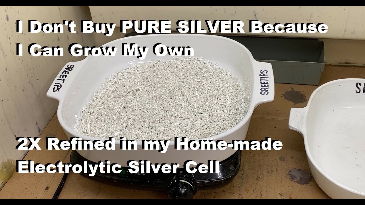 Twice Refined Pure Silver Crystal Five Nines Fine - YouTube