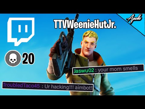 I put TTV in my FORTNITE NAME and this happened... (I HIT A TRICKSHOT ...