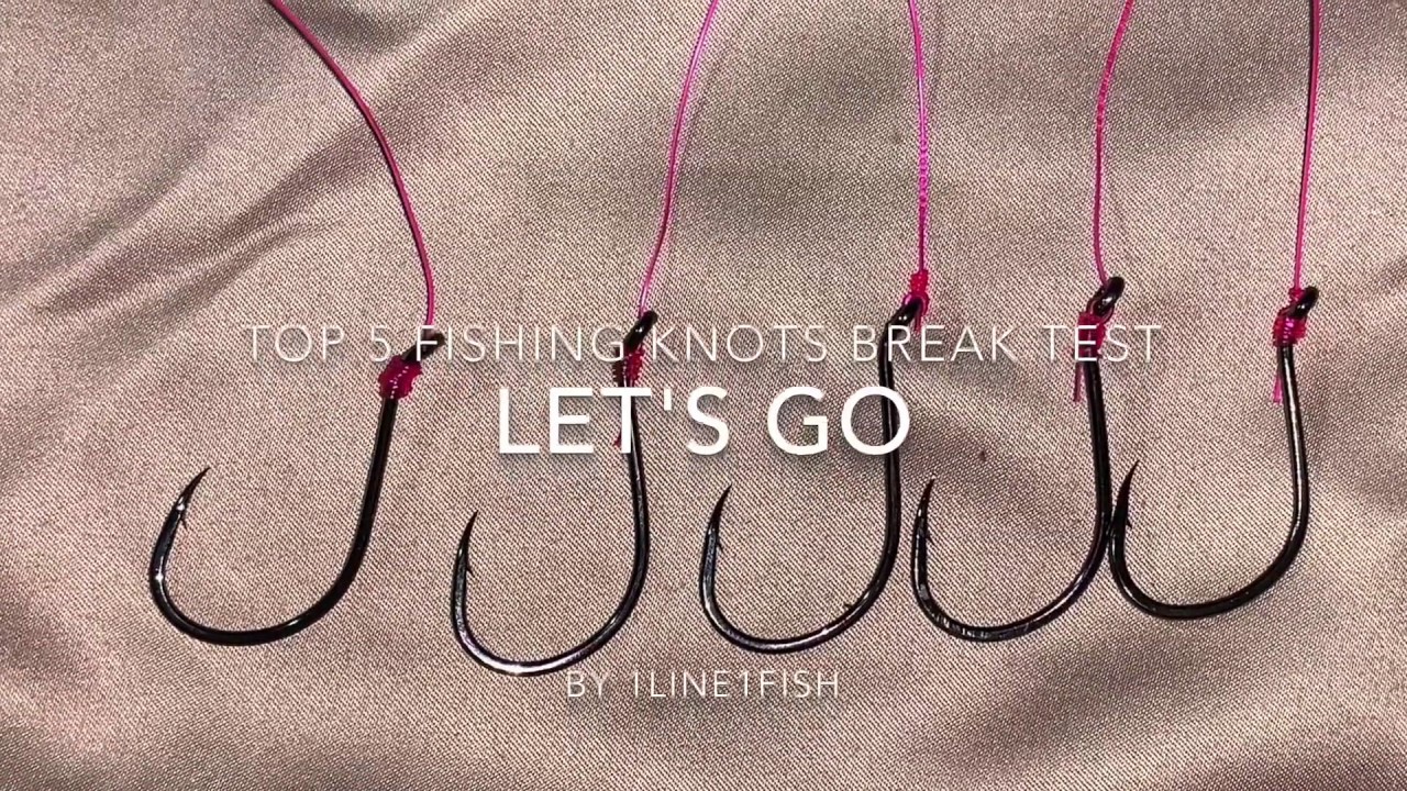 Top 5 Fishing knots break test!!! Part 2 - YouTube