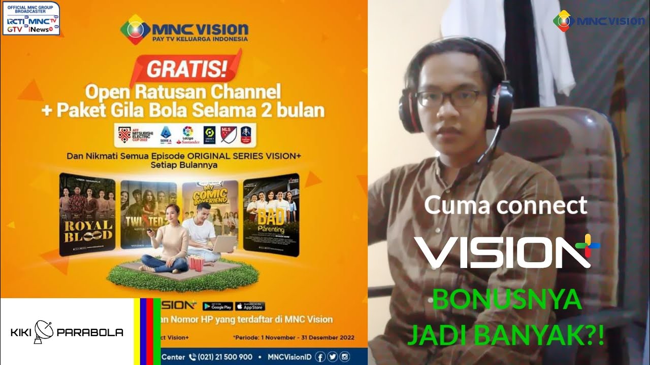 GRATIS cukup di Connect aja! Promo Terbaru MNC Vision dengan Connect ...