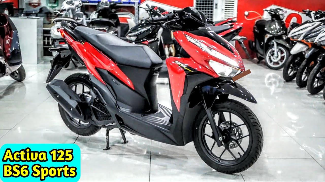 New Activa 125 BS6 Sports Edition Full Details, First Look | Honda ...