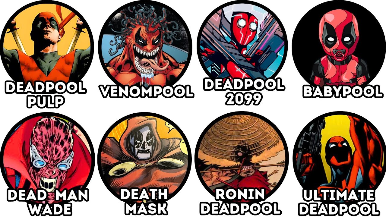 Every Major Deadpool Variant Explained In 15 Minutes - YouTube