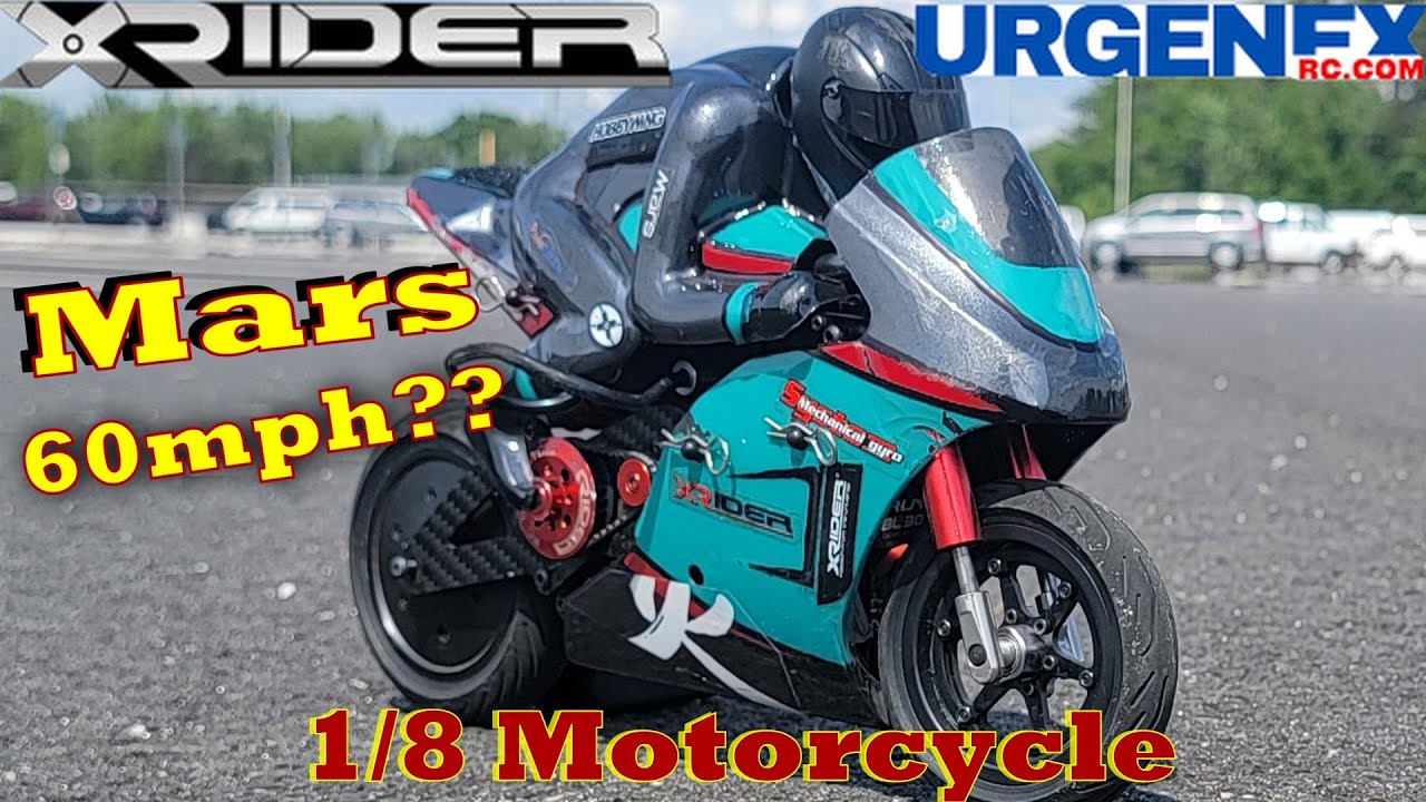 X Rider Mars 8th Scale Motorcycle, 60mph?! - YouTube