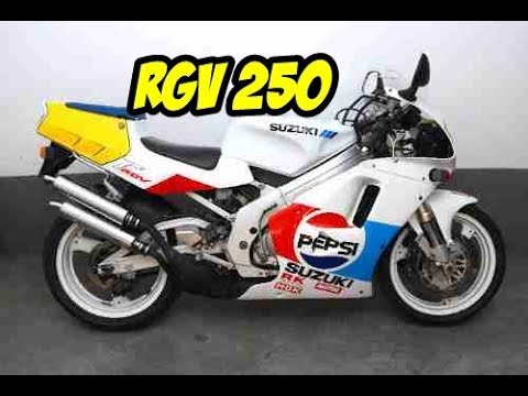 SUZUKI RGV 250 - MOTO DE PISTA PARA AS RUAS - 2 TEMPOS - YouTube