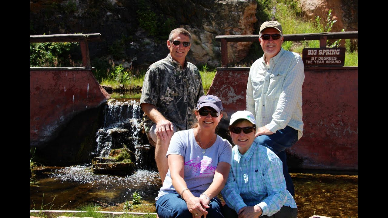 Kyle & Roxanne-Alan & Inda Fly Fishing at Rainbow Falls Mountain Trout ...