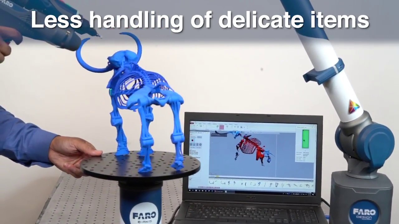 FARO Design ScanArm 2.5C - YouTube