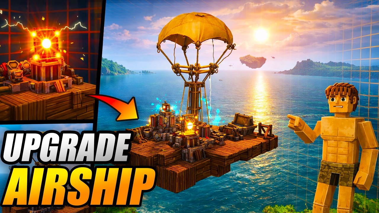 How to UPGRADE AIRSHIP in EVERWIND FULL GUIDE SHIP PARTS LOCATION - YouTube