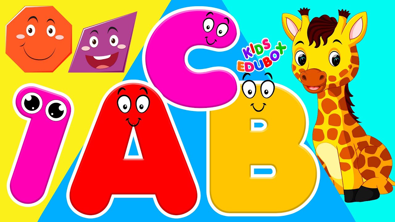 ABC, 123 & Shapes Learning Videos For Preschool | ABC And One Two Three ...