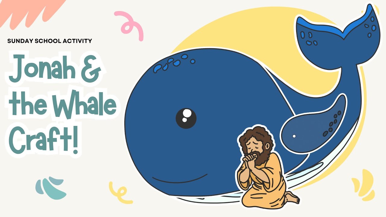 Jonah and the Whale Craft | Bible Story Craft for Kids | Sunday School ...