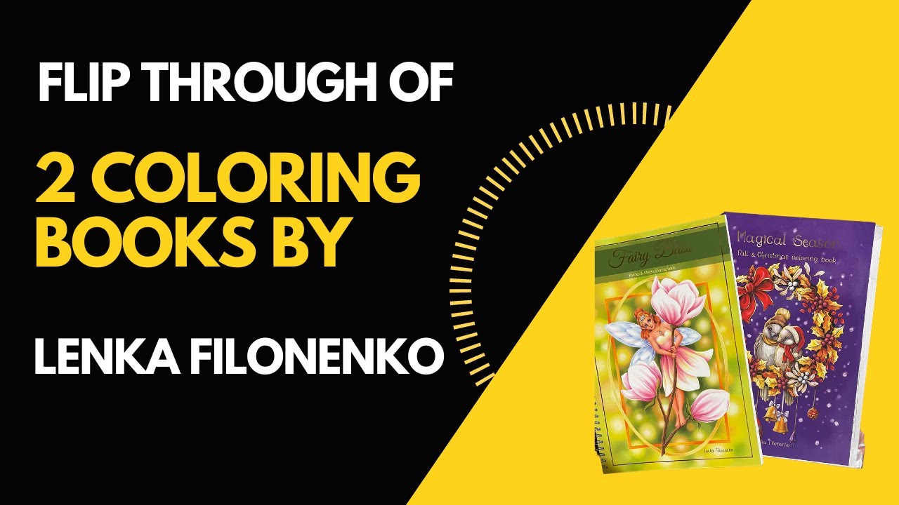 Flip Through of Two Books by Lenka Filonenko - YouTube