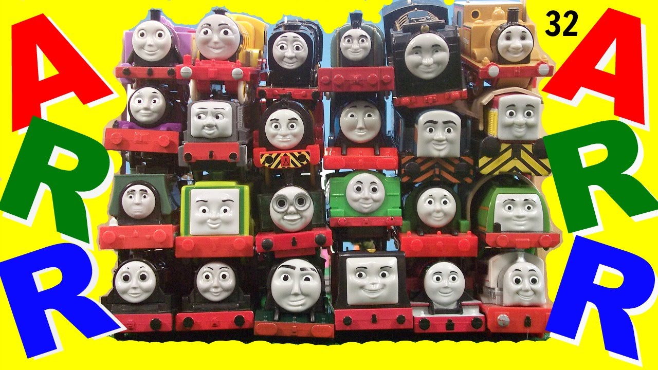 Amazing Relay Race 32! Trackmaster Thomas and Friends Racing ...