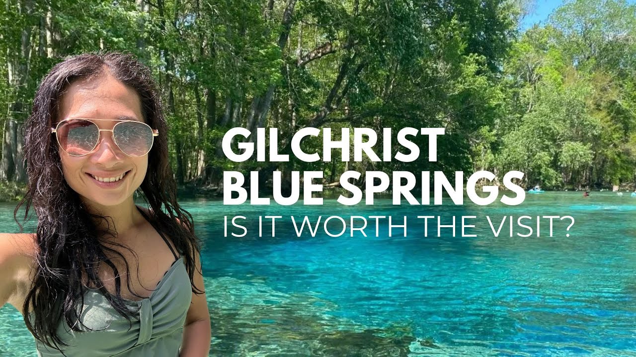 We visited Gilchrist Blue Spring in Florida! - YouTube