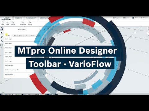 [EN] Bosch Rexroth - HowTo Video: MTpro Online Designer – Toolbar VarioFlow - YouTube
