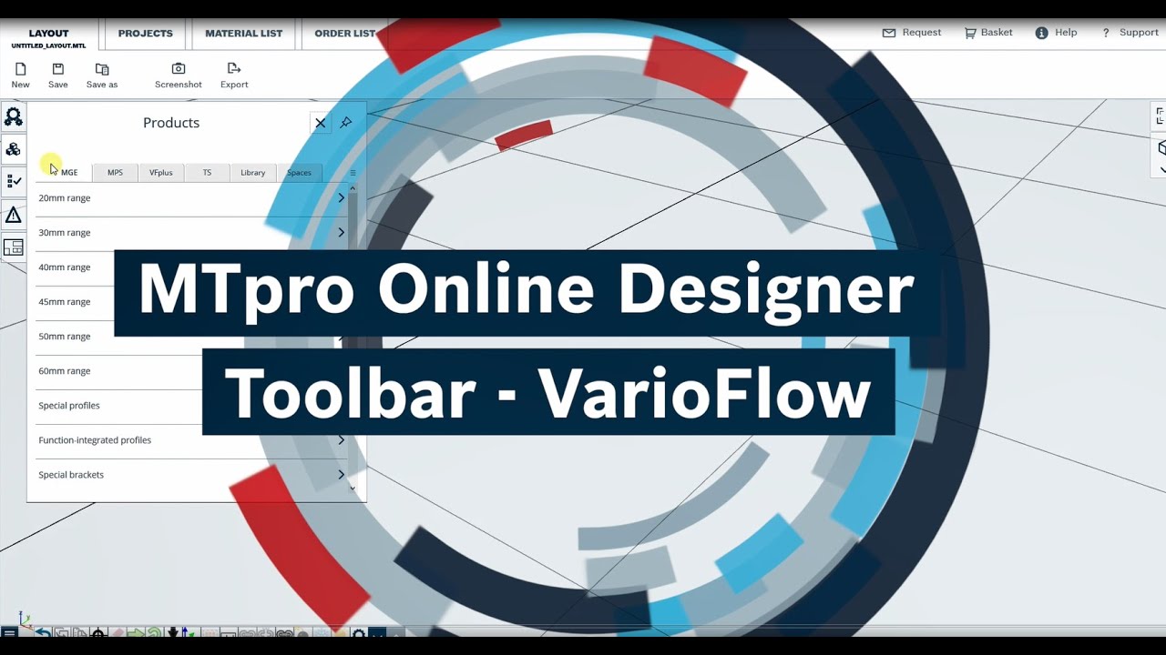 [EN] Bosch Rexroth - HowTo Video: MTpro Online Designer – Toolbar ...