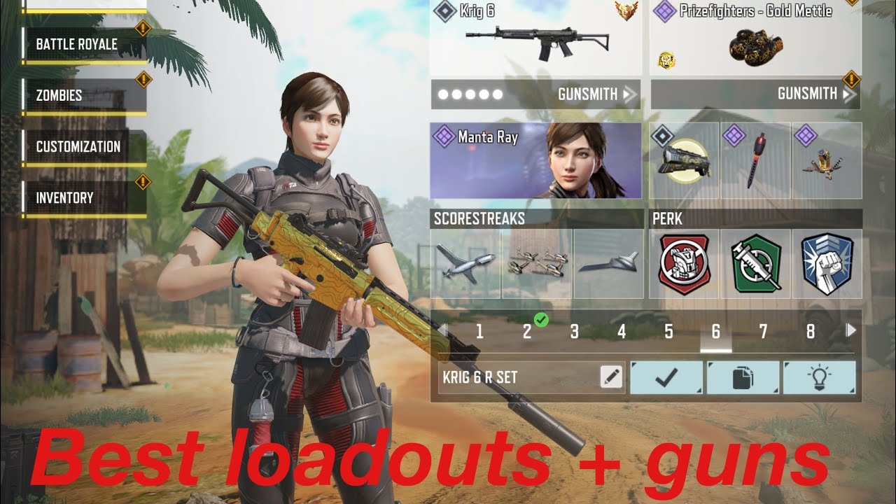 Codm the best guns + builds and loadouts - YouTube