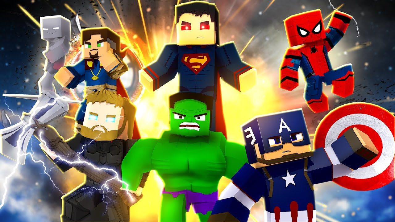 Who is the BEST SUPERHERO in Minecraft? - YouTube