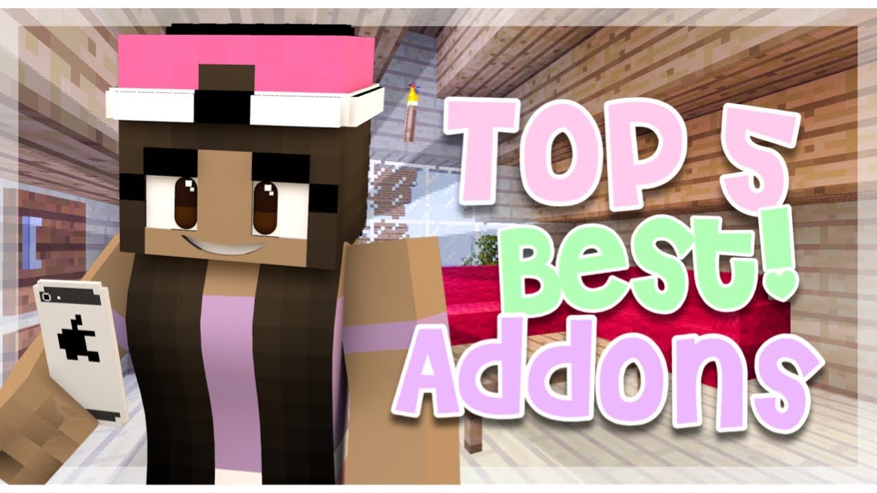 TOP 5 BEST MCPE ADD-ONS/ MODS! | Furniture, Food, Cars & More! - YouTube