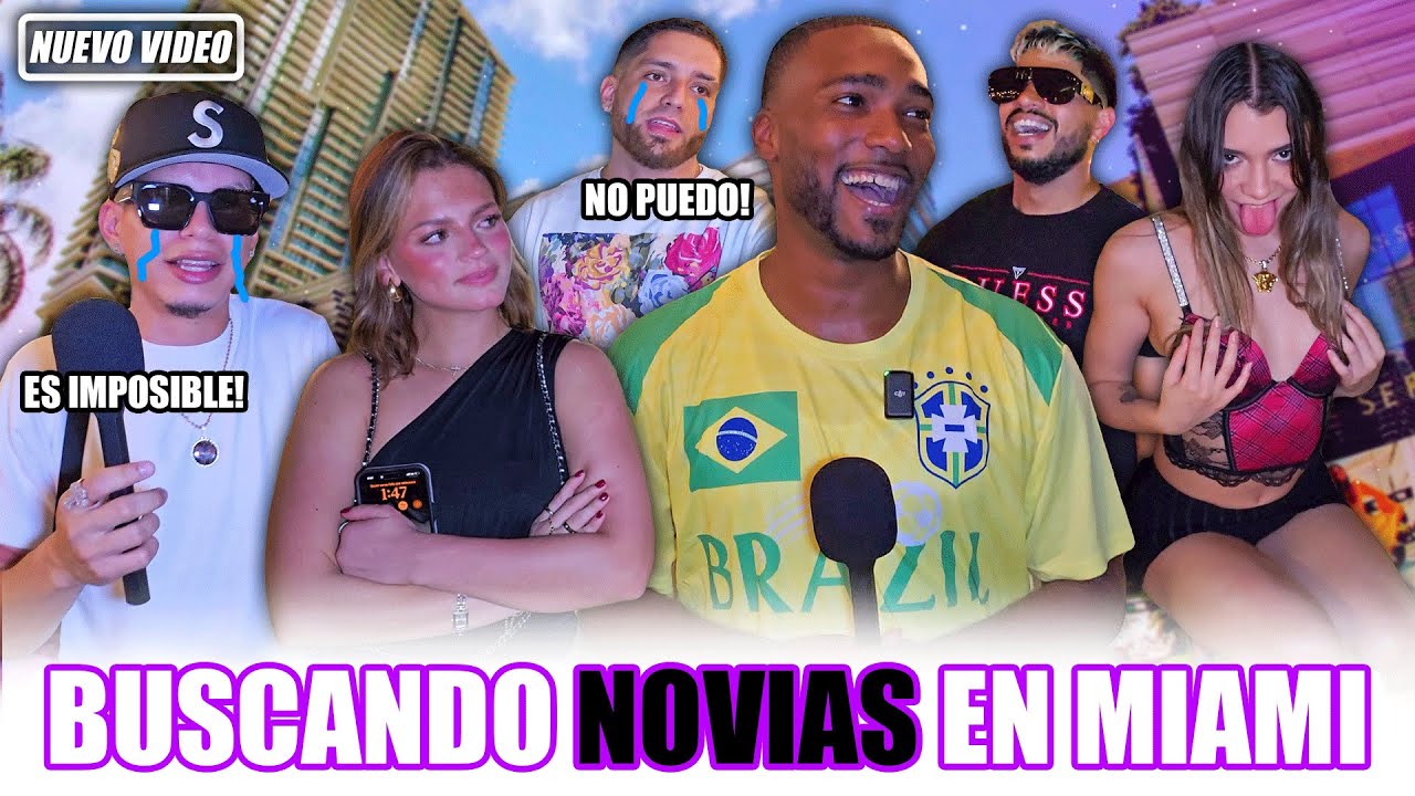 Buscando NOVIAS en Miami - NOS VA SUPER MAL 😭 - YouTube