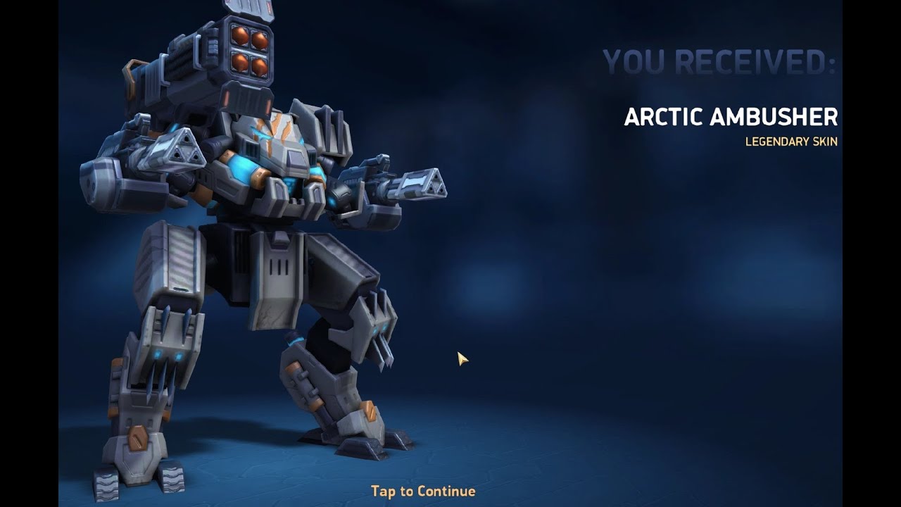 Arctic Ambusher Onyx Legendary skin showcase - YouTube