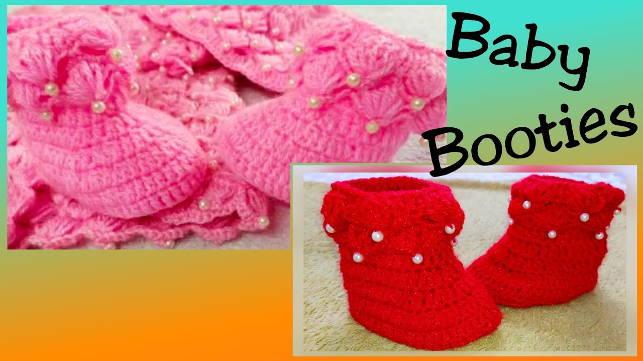 Awesome Baby Booties/Different and unique pattern👌👌 - YouTube