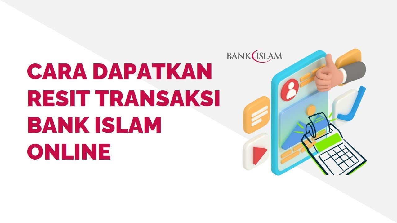 Cara Dapatkan Resit Transaksi Bank Islam Online - YouTube