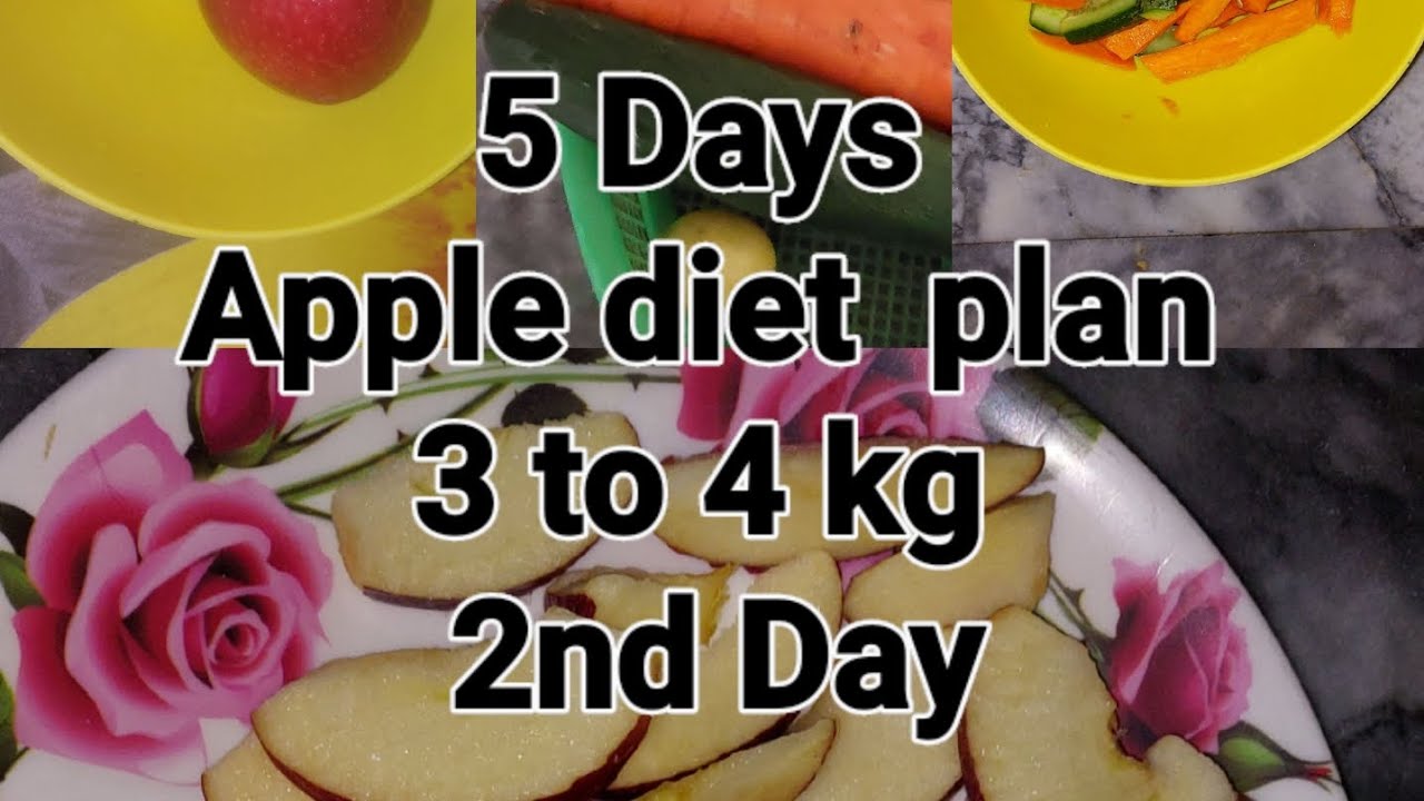 Apple diet 5 days plan for weight loss 3 to 4 kg Versatile viki follow🙂 ...