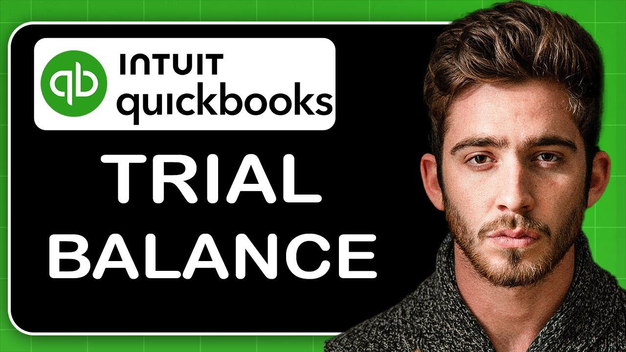 How to View a Trial Balance in Quickbooks - YouTube