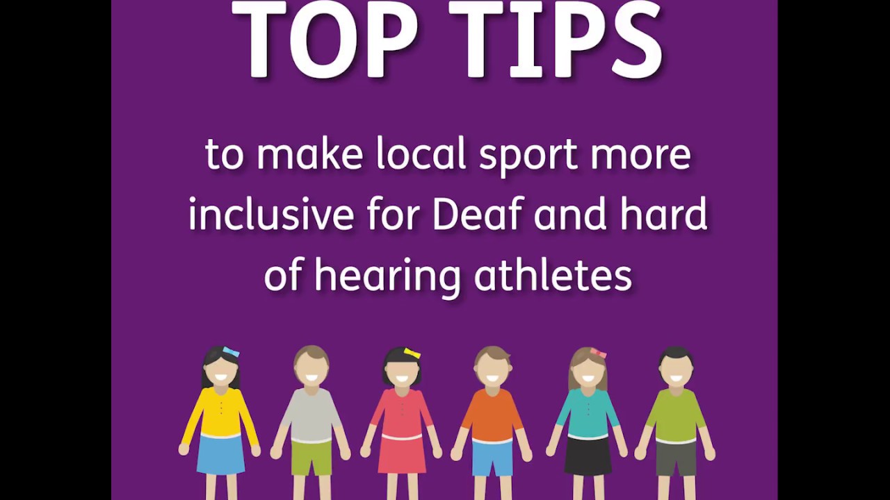 NDIS - How to Make Sport More Inclusive for Deaf and Hard of Hearing ...