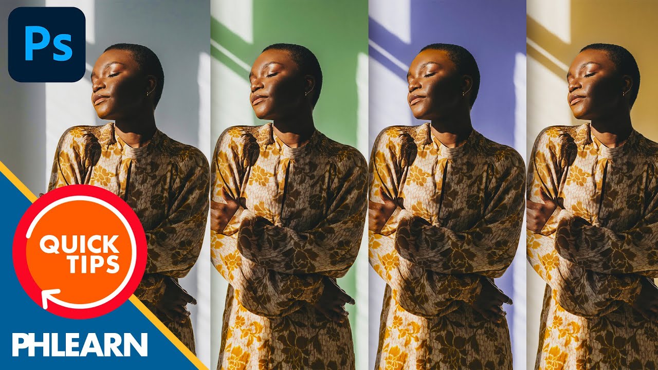 How to Change the Background Color in Photoshop | Quick Tips - YouTube