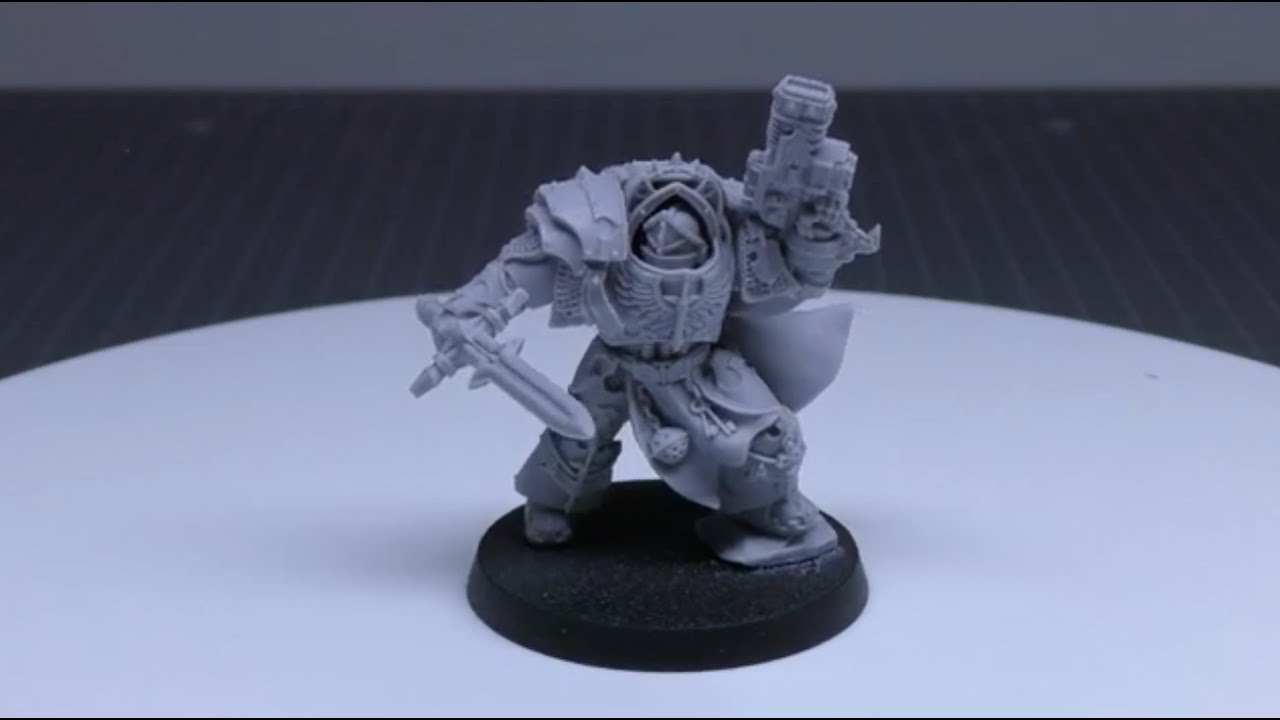 Dark Angels Legion - Praetor in Cataphractii Terminator Armour - Review ...