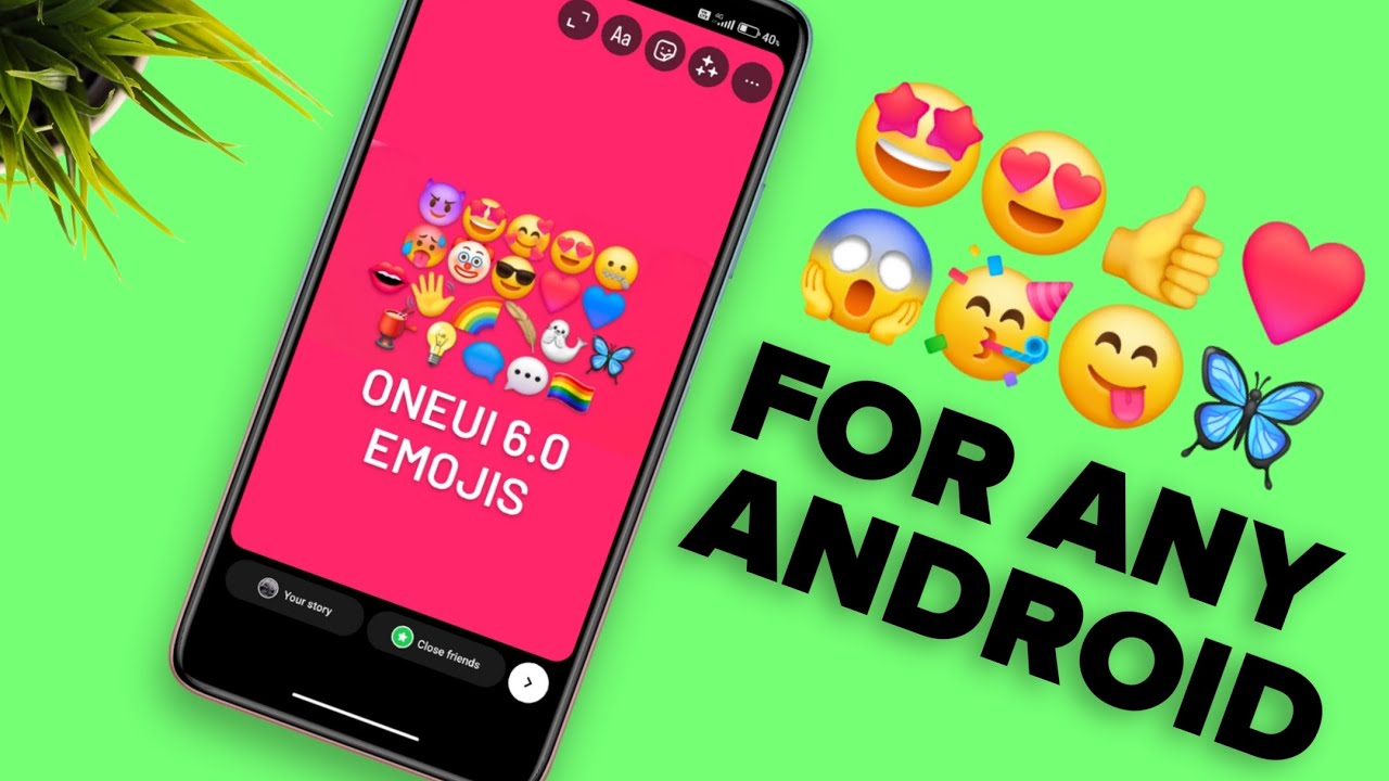 How To Get One UI 6.0 New Emojis On Any Android [Magisk Module] - YouTube