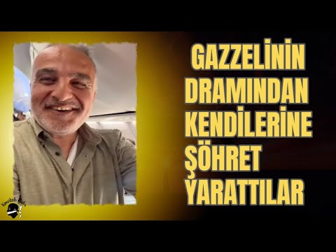 GAZZELİNİN DRAMINDAN KENDİLERİNE SAN ŞÖHRET YARATTILAR