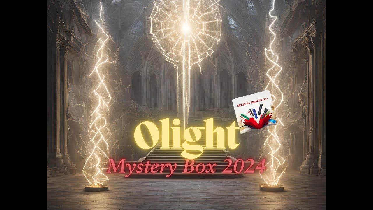 We Finally Opened Olight's Mystery Box - YouTube