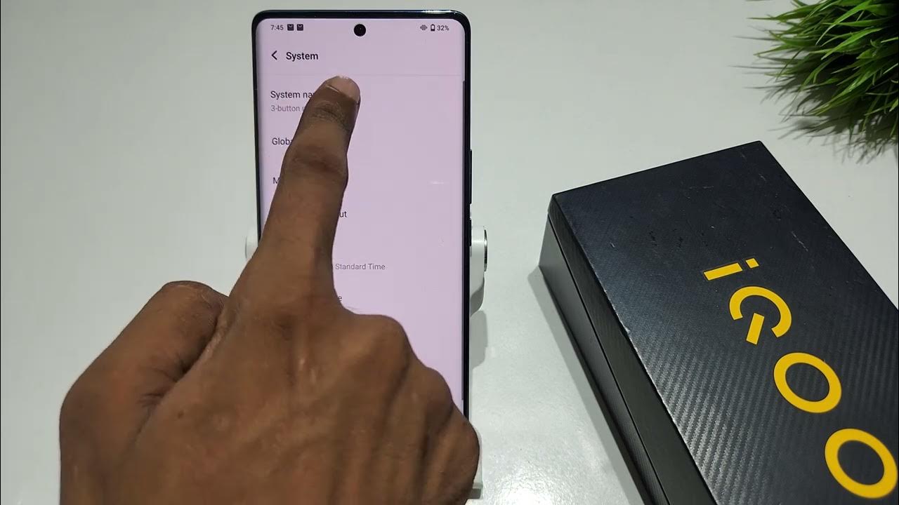 How to change navigation button in iqoo z7 pro | iqoo neo 7 pro me navigation button kaise ...