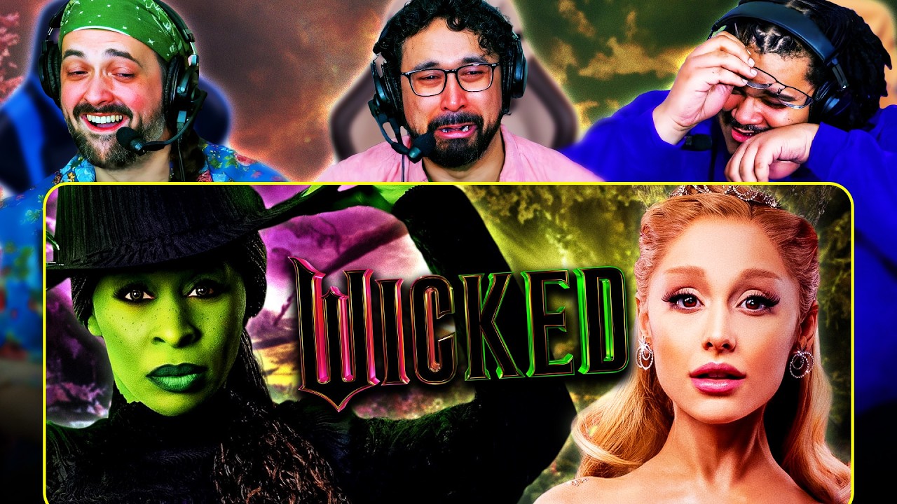 WICKED (2024) IS BEAUTIFUL!! MOVIE REACTION!! Defying Gravity | Popular | The Wizard And I ...