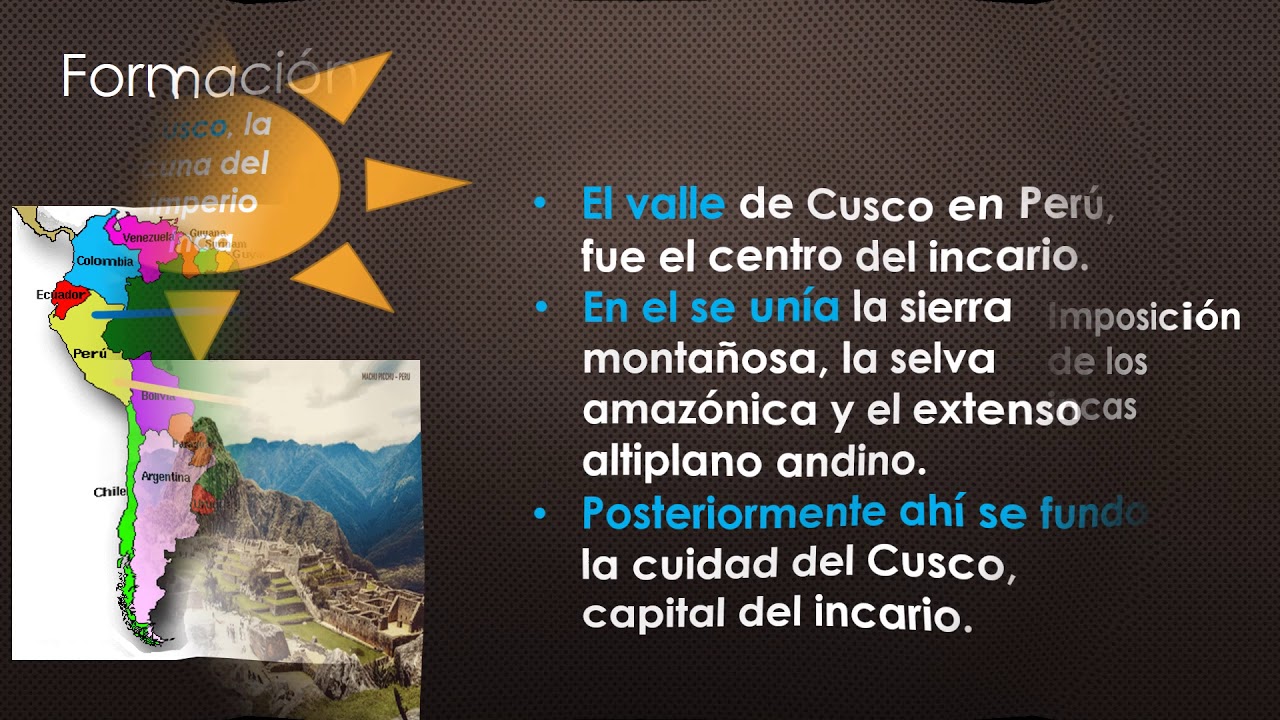 Historia de los incas ;El Cusco la cuna del imperio Inca - YouTube