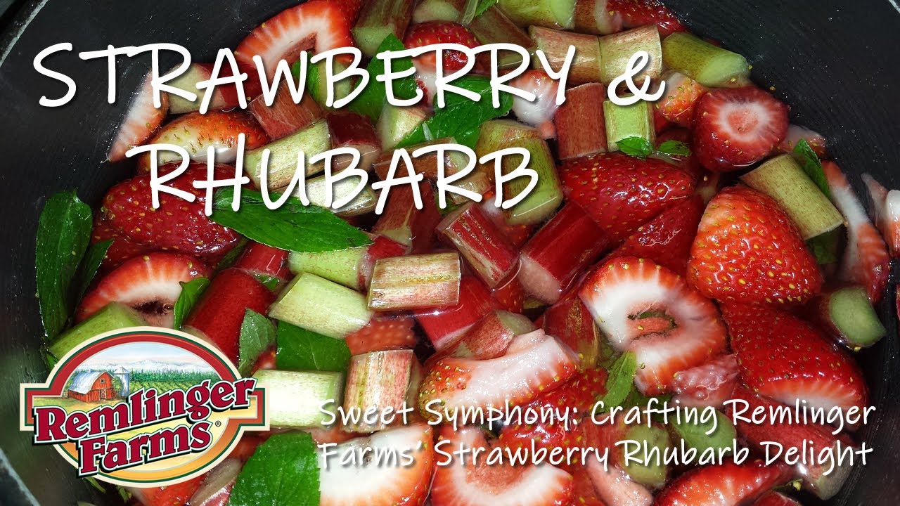 Tempting Tang: Crafting Irresistible Strawberry Rhubarb Pies at ...