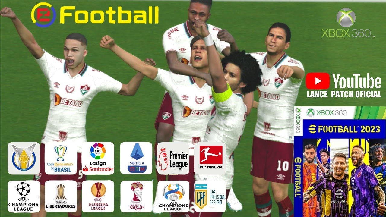 NOVO PES 2023 GRAFICO PS4 XBOX 360 - YouTube
