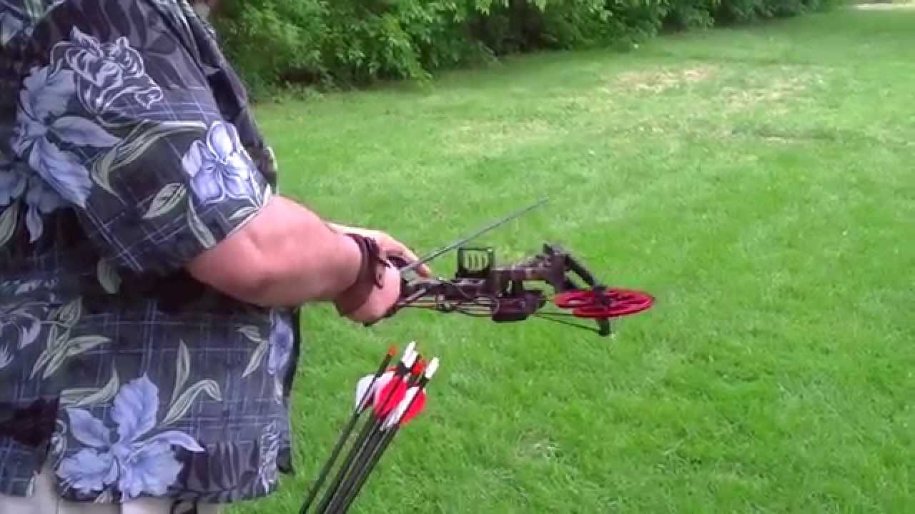 Tir cu arcul de vanatoare,compound,Barnett vortex hunter-52 lb. Chicago ...