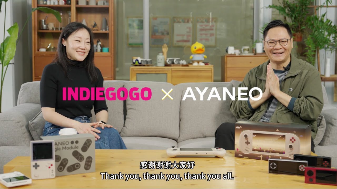 Interview with AYANEO CEO Arthur Zhang | Indiegogo 负责人采访 AYANEO CEO 视频改4 - YouTube