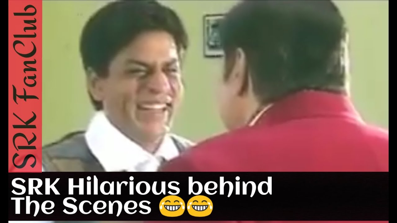 Shahrukh Khan ( SRK ) Hilarious behind the Scenes - Video - YouTube