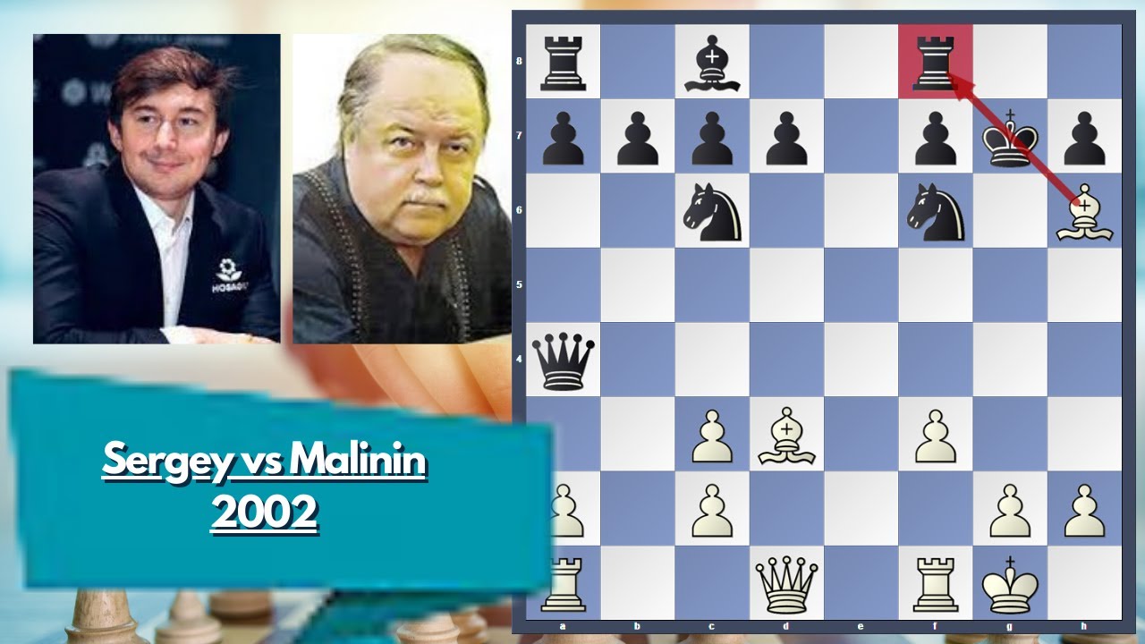 Astonishing Moves by Sergey Karjakin against Vasily Malinin - YouTube